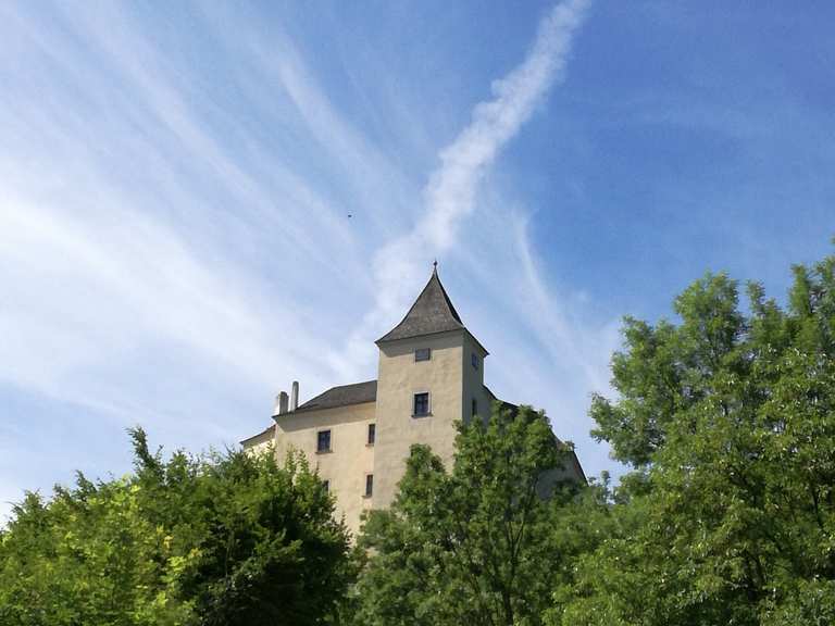 Blick auf die Burg Wildegg: Wanderungen und Rundwege | komoot