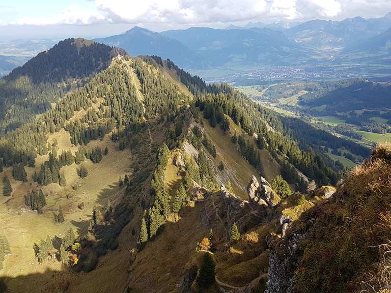 Stuiben-Gipfel: Wanderungen und Rundwege | komoot