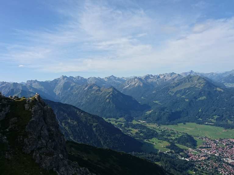 Rubihorn Gipfel: Wanderungen und Rundwege | komoot