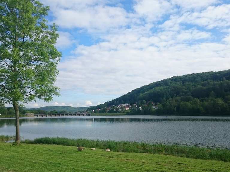 Café Seeterrassen am Happurger Stausee wandelroutes en hikes | Komoot