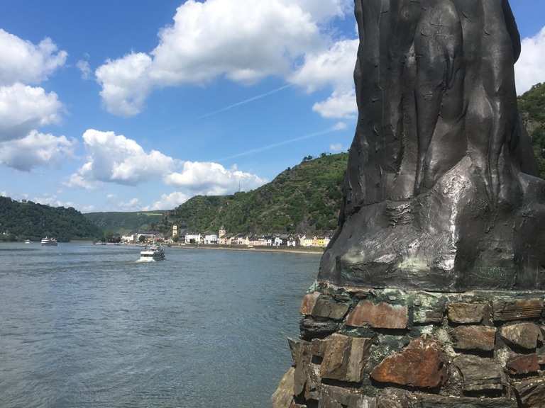 Blick auf die Loreley Routes for Walking and Hiking | Komoot