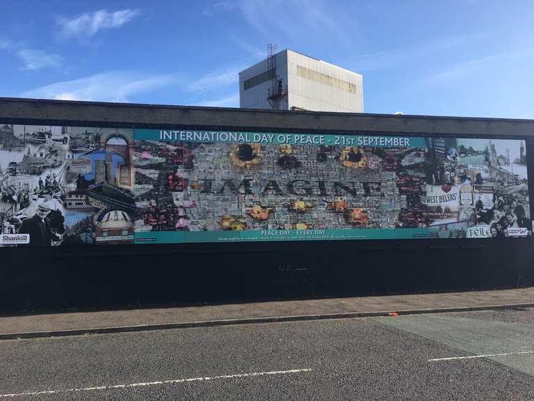 Belfast murals & memorial loop via Clonard Martyrs Memorial Garden from ...