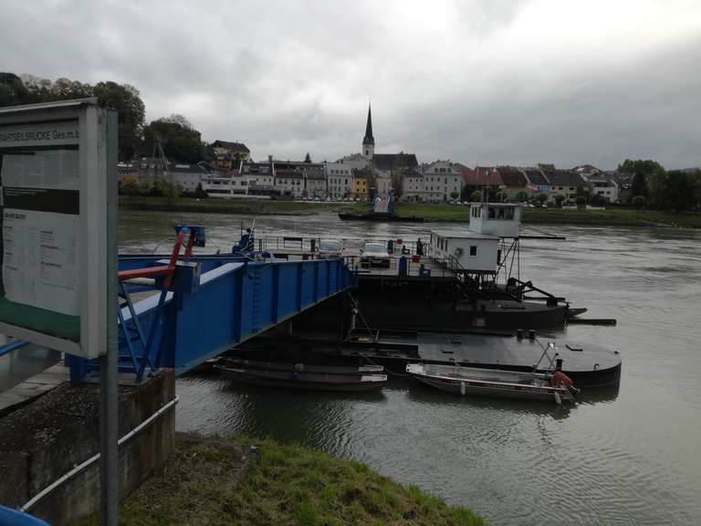 Fähre / Drahtseilbrücke Ottensheim - Cycle Routes and Map | Komoot