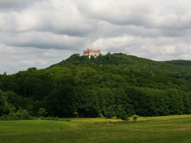 Blick auf Schloss Bieberstein - Itinéraires vélo et carte | Komoot