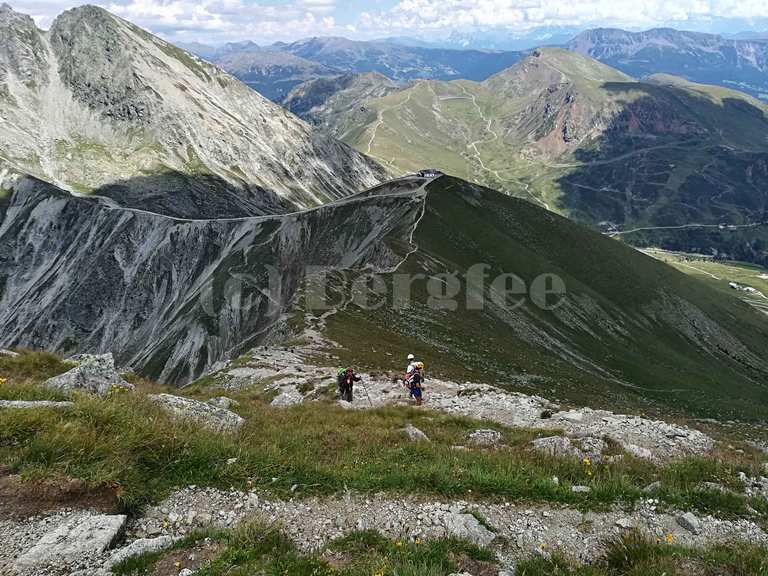 Kleiner Ifinger - Piccolo Picco Ivigna Routes for Walking and Hiking ...