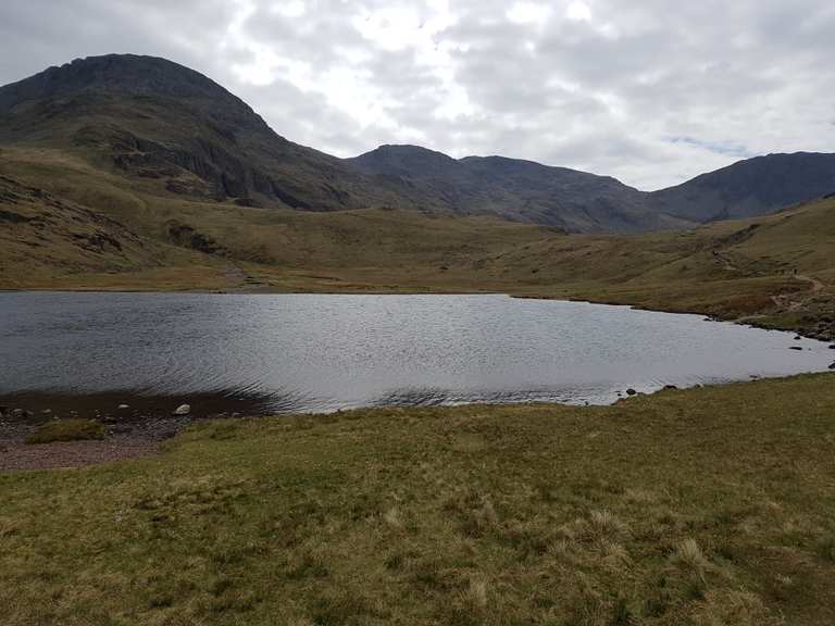 View of Styhead Tarn Routes for Walking and Hiking | Komoot