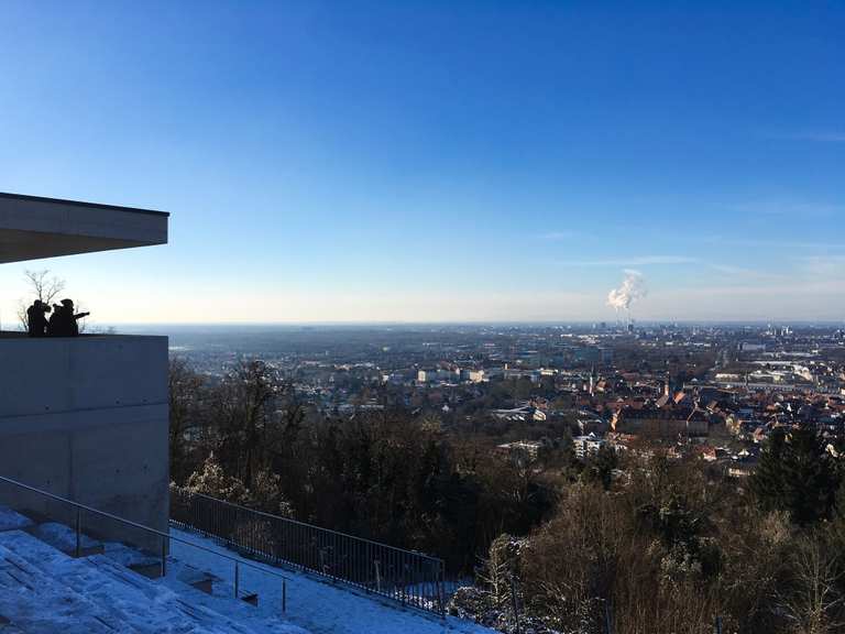 Aussichtspunkt und Ruine Turmberg (Karlsruhe-Durlach): Wanderungen und ...