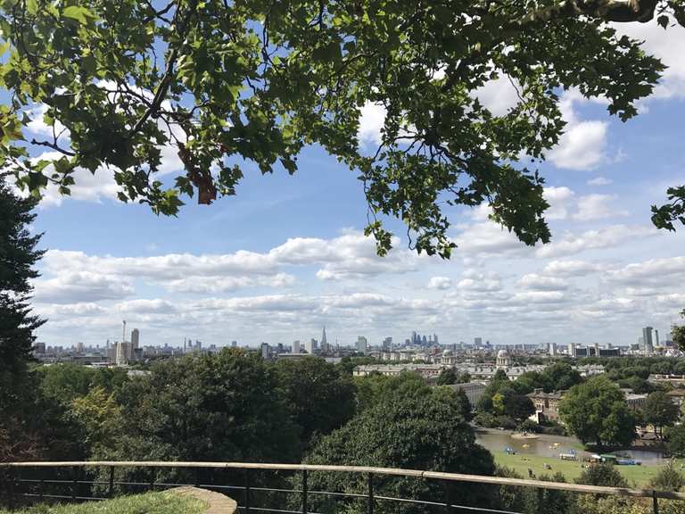 View of London from One Tree Hill Routes for Walking and Hiking | Komoot