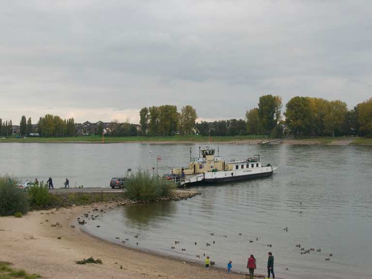 Rheinfähre Langel – Hitdorf: Wanderungen und Rundwege | komoot