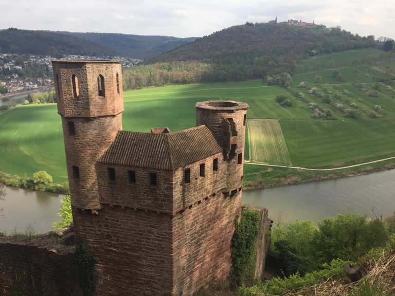Vier-Burgen-Tour in Neckarsteinach – Wander- & Radrouten | Komoot