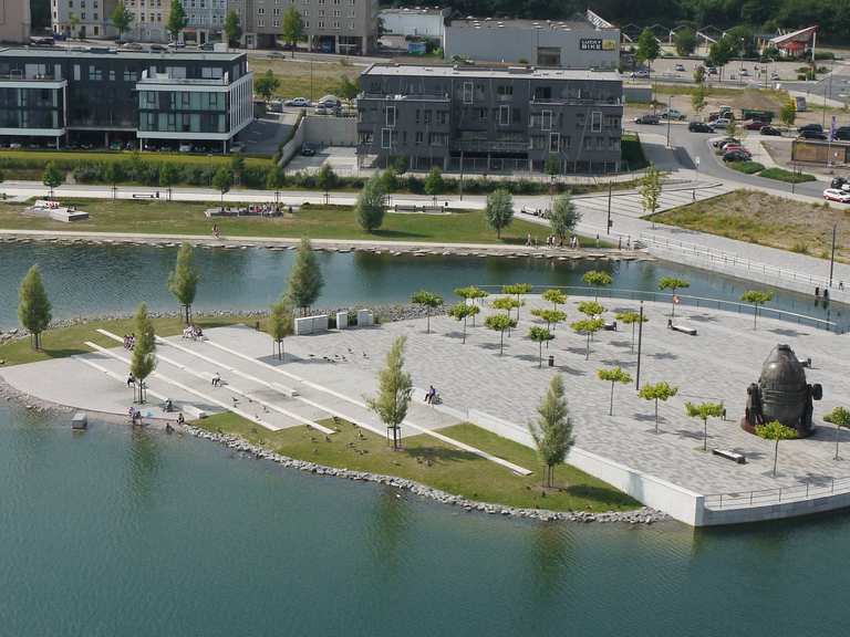 Kulturinsel Phoenix-See mit Thomas-Konverter : Radtouren und Radwege ...