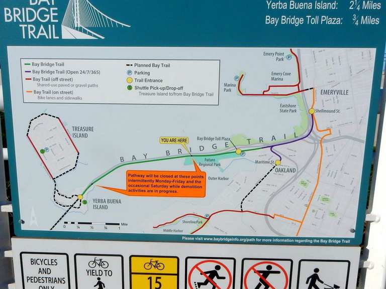 Alexander Zuckermann Bicycle Pedestrian Path 🌉 Bay Bridge East Span ...