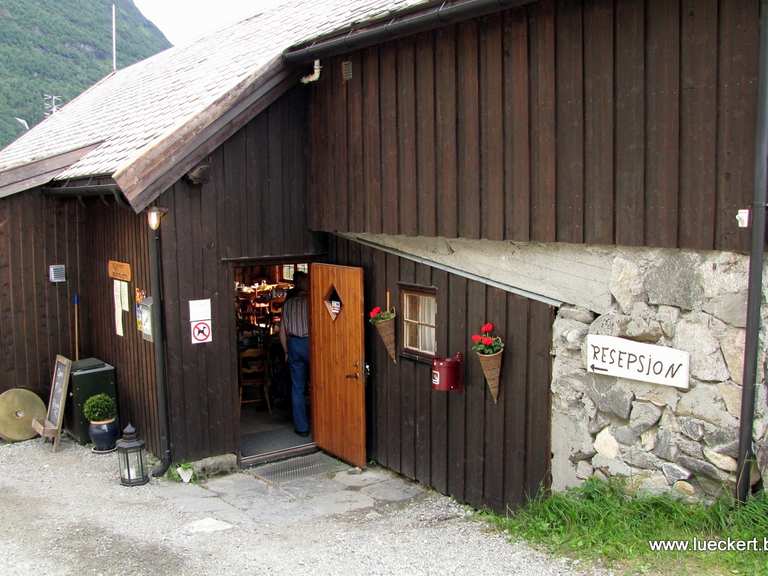 Westeras Farm – Geiranger Fjord Runde von Vesteras gard | Wanderung ...