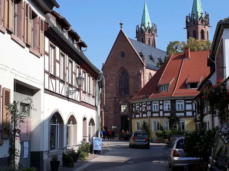 Neckarbrücke mit Blick nach Ladenburg - Cycle Routes and Map | Komoot