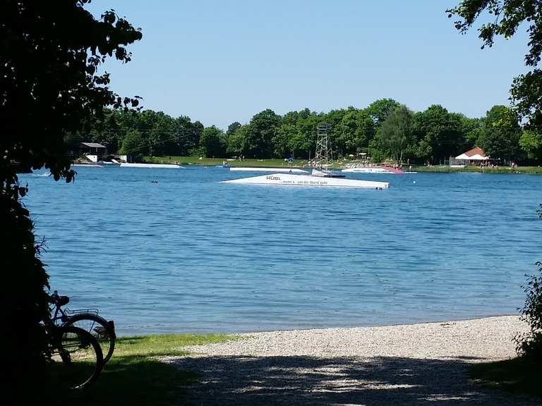 Friedberger Baggersee: Mountainbike-Touren und -Trails | komoot