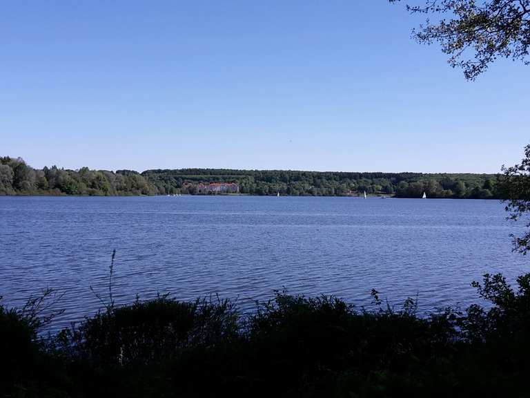 Badeufer am Wiesensee: Wanderungen und Rundwege | komoot