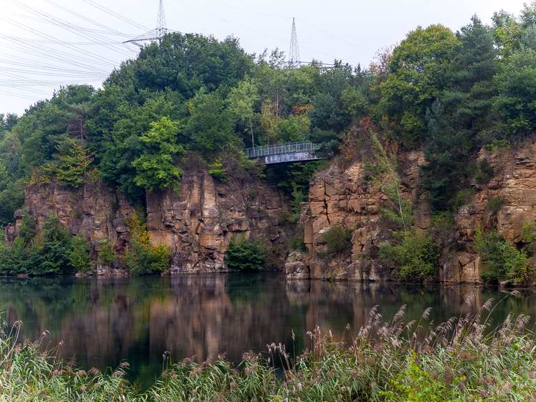 Vogelsberger See, Canyon-Brücke Routes for Walking and Hiking | Komoot