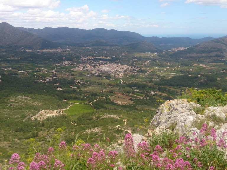 Mirador del Coll de Rates de Parcent | Fahrradtour | Komoot