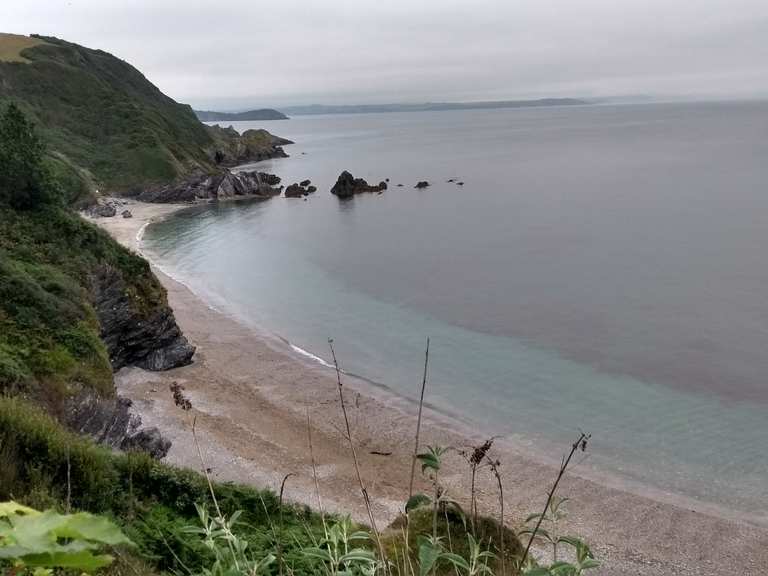 Polstreath Beach: Wanderungen und Rundwege | komoot
