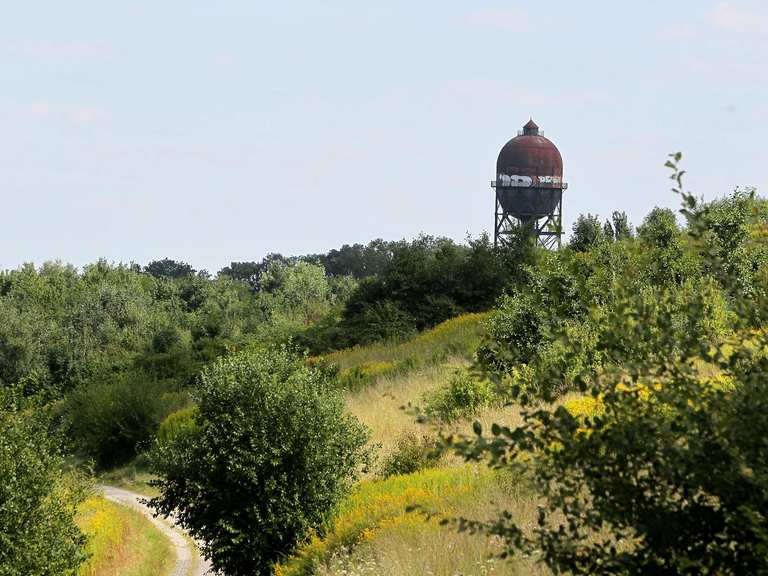 Halde (ehemalige Deponie) Grevel (Dortmund): Wanderungen und Rundwege ...