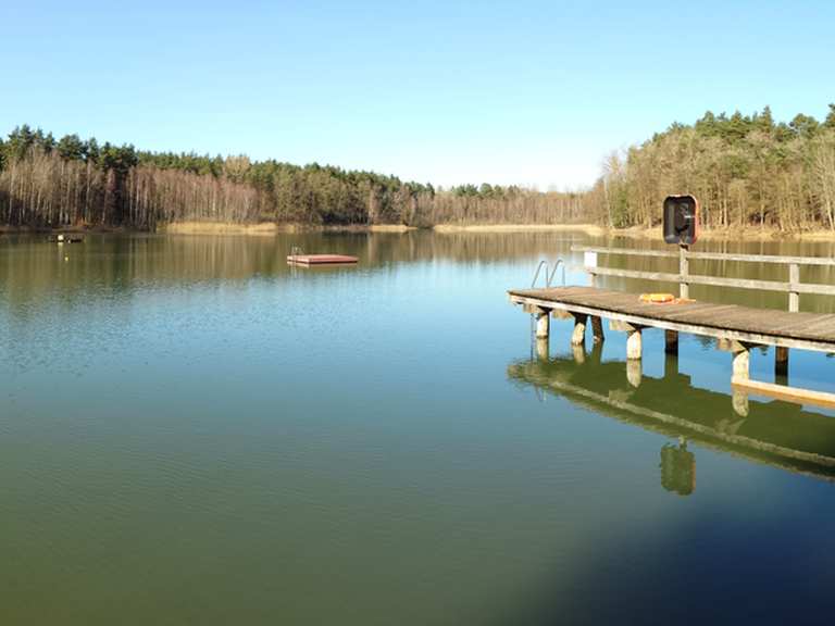 Am roten See entlang: Wanderungen und Rundwege | komoot