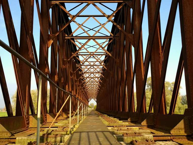 Eisenbahnbrücke / Kastenbrücke Griethausen - Lower Rhine Region ...