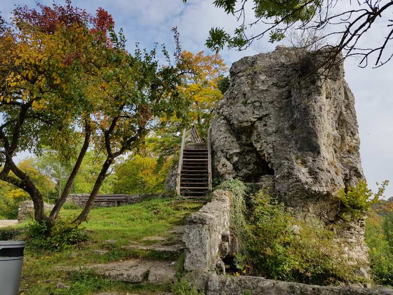 Helfenstein castle ruins Routes for Walking and Hiking | Komoot