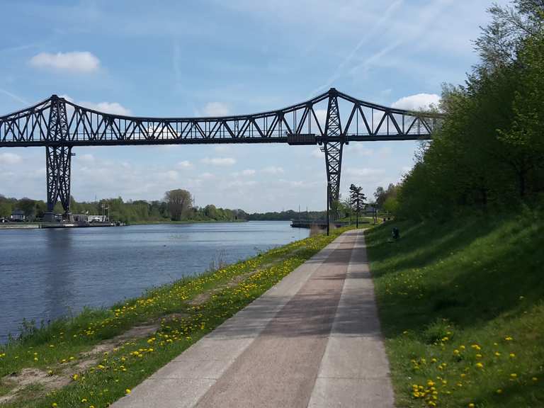 Rendsburg High Bridge and Suspension Ferry - Cycle Routes and Map | Komoot
