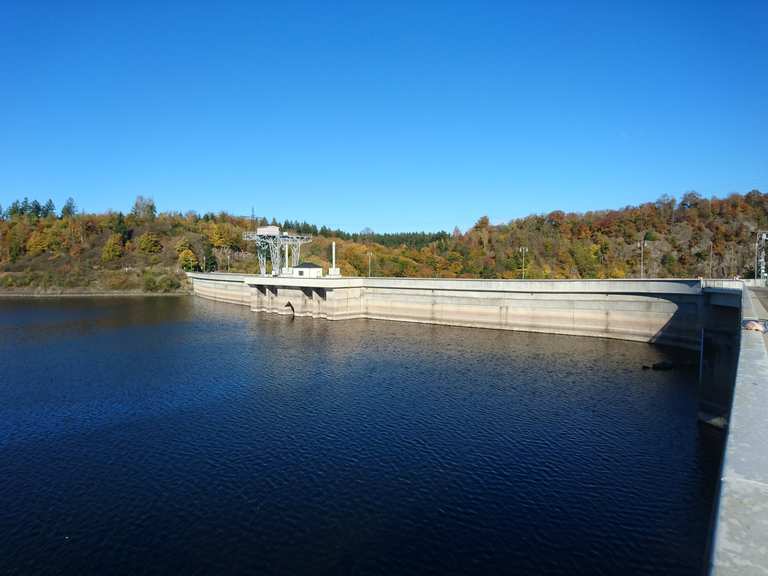 Staumauer Bleiloch-Talsperre: Wanderungen und Rundwege | komoot