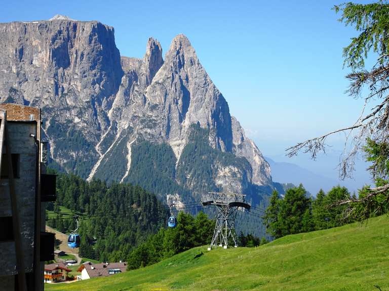 Seiser Alm Bahn Bergstation Routes for Walking and Hiking | Komoot