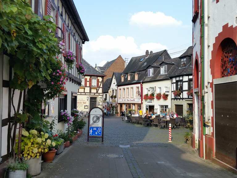 Historische Altstadt Unkel mit Stadtmauer: Wanderungen und Rundwege ...
