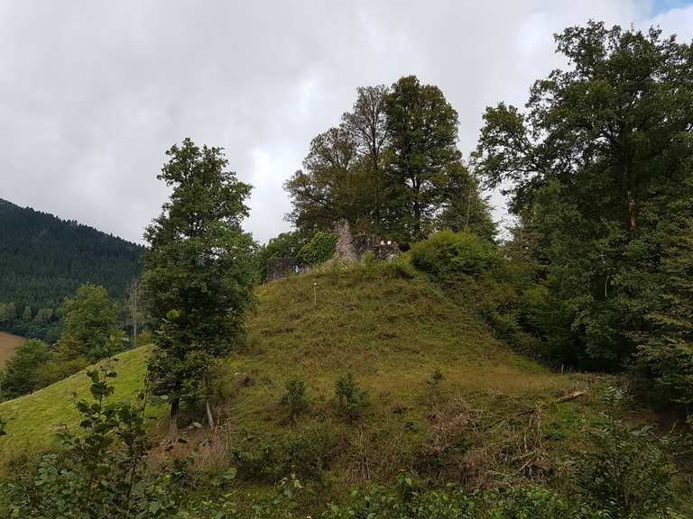 Ruine Wolfach (Wolva): Wanderungen und Rundwege | komoot