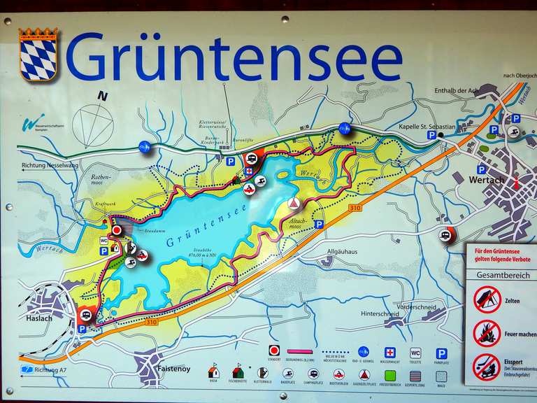 Grüntensee – Grüntensee Runde von Wertach | Wanderung | Komoot