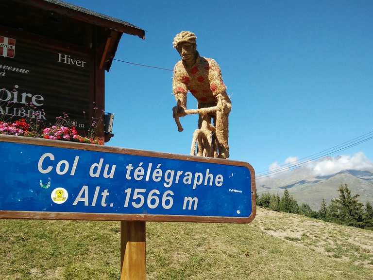 Col du Télégraphe Road Cycle Routes and Map | Komoot