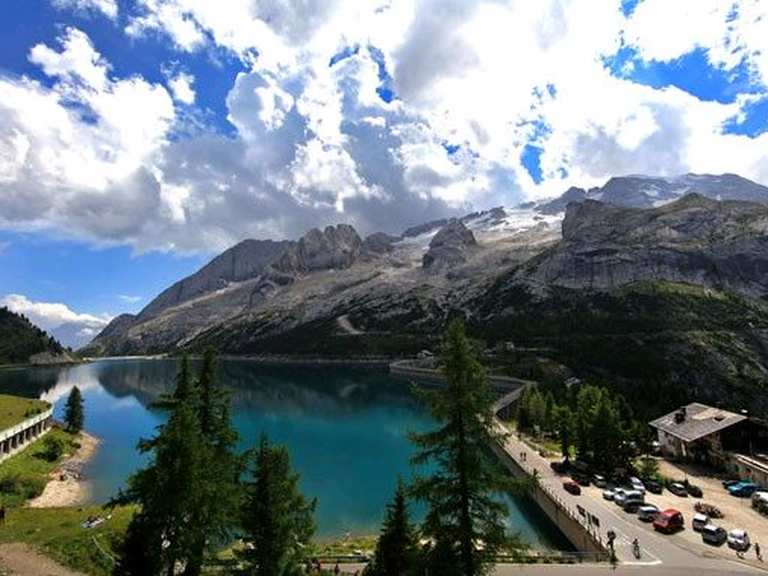 Passo Fedaia Road Cycle Routes and Map | Komoot