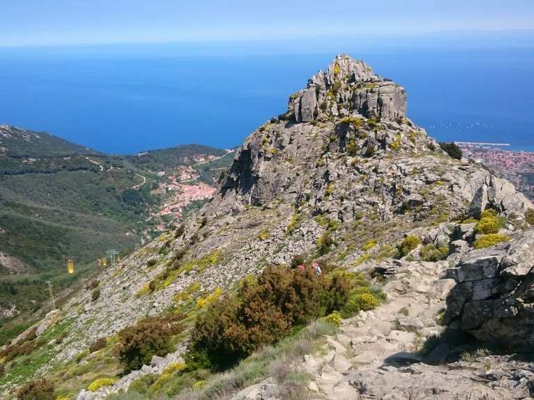 Gipfel des Monte Capanne: Wanderungen und Rundwege | komoot