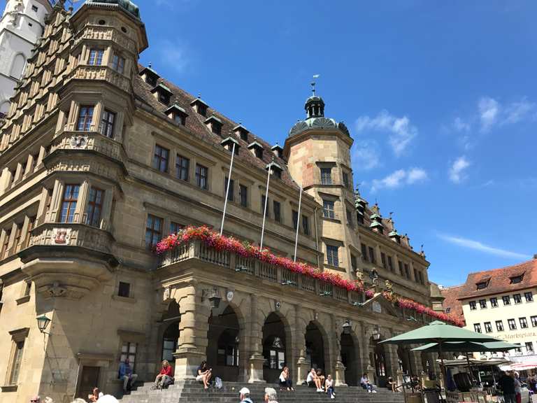 Marktplatz Rothenburg ob der Tauber: Wanderungen und Rundwege | komoot