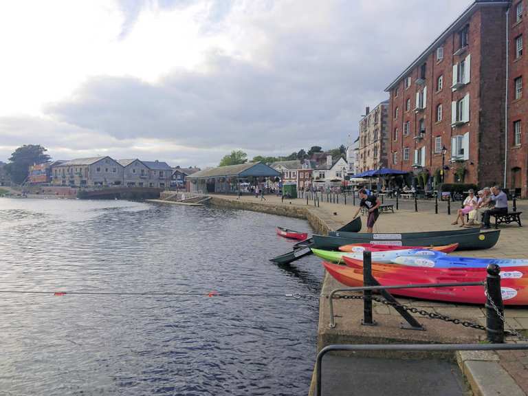 Exeter Quay - Cycle Routes and Map | Komoot