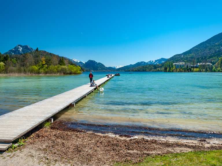 Traumhaft schöner Fuschlsee – Naturschutzgebiet Fuschlsee Rondje vanuit ...