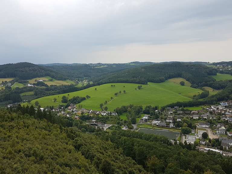 Aussichtsturm Morsbach: Wanderungen und Rundwege | komoot