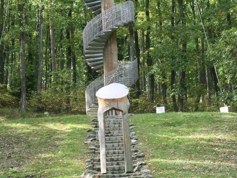 Aussichtsturm Bad Sauerbrunn: Wanderungen und Rundwege | komoot