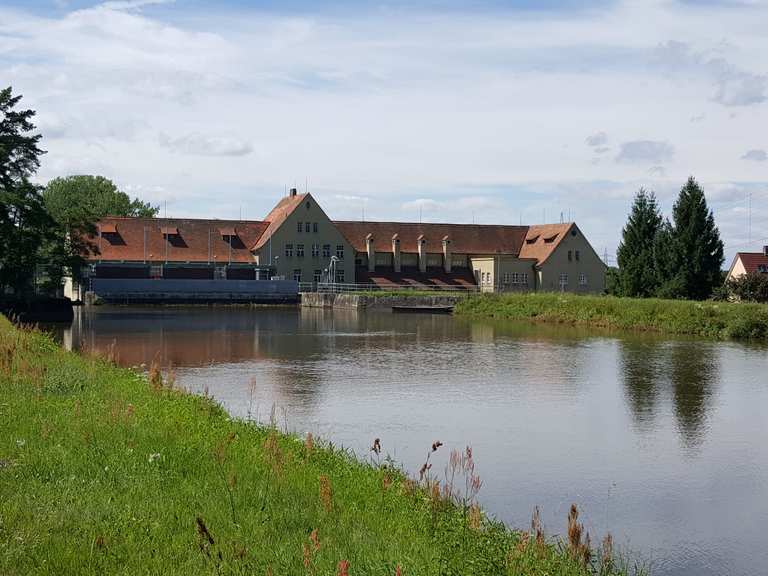 Radweg am Main-Donau-Kanal zwischen Bamberg und Hirschaid - Cycle ...