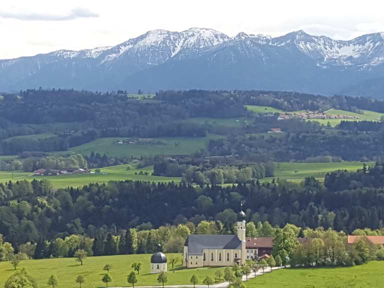 Aussichtspunkt Irschenberg: Mountainbike-Touren und -Trails | komoot