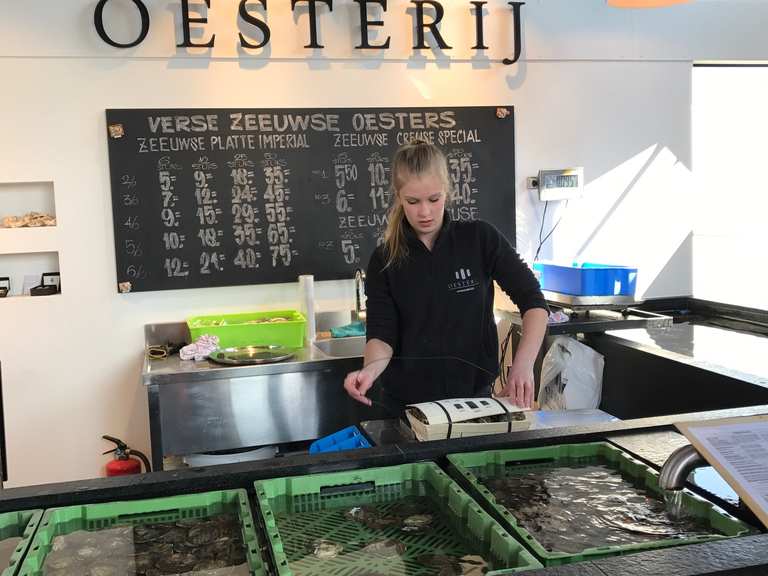 Oesterij Yerseke fietsroutes en kaart | Komoot