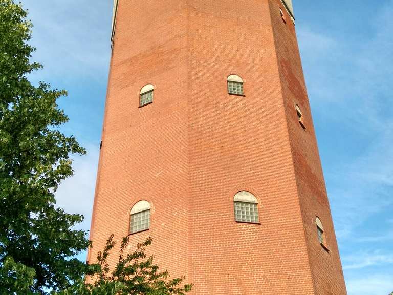 Finsterwalder Wasserturm - Itinéraires vélo et carte | Komoot