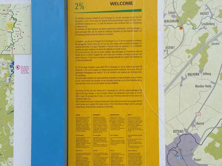 Vennbahn-Radweg Cycle Routes and Map | Komoot