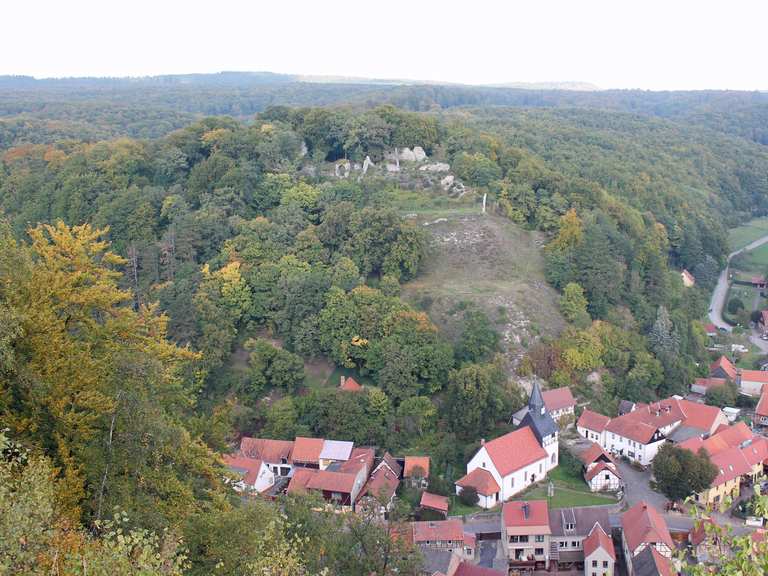 Ruine Questenberg: Wanderungen und Rundwege | komoot