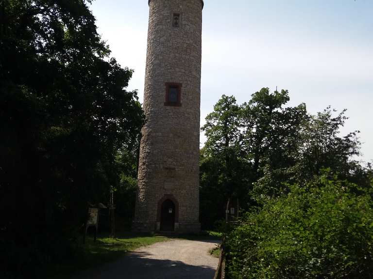 Adelsberg mit Paulinenturm (Touringen Stempel Nr. 344) Routes for ...