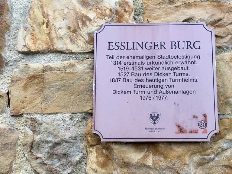 Esslinger Burg: Wanderungen und Rundwege | komoot