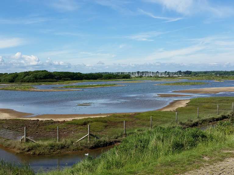 Normandy Lagoon and Sea Wall Routes for Walking and Hiking | Komoot